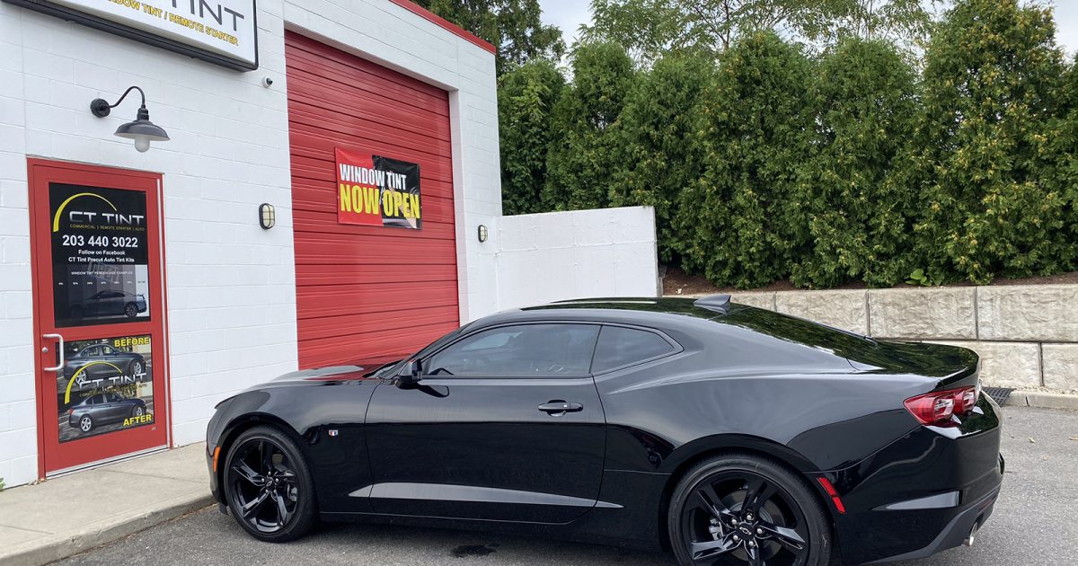 Camaro Side Window Tint | CT Tint